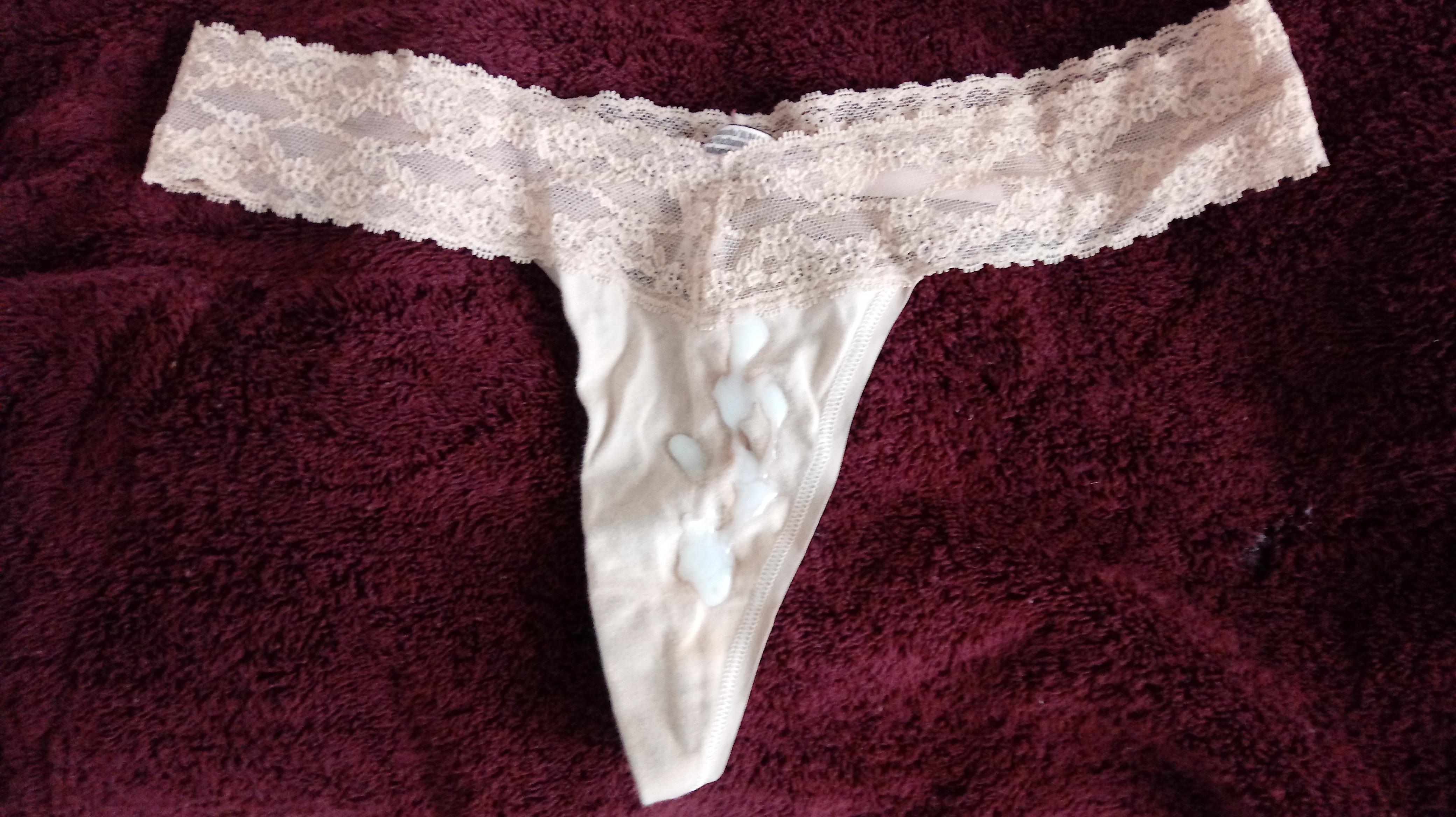 Adding More Cream To A Cream Colored Thong | Scrolller