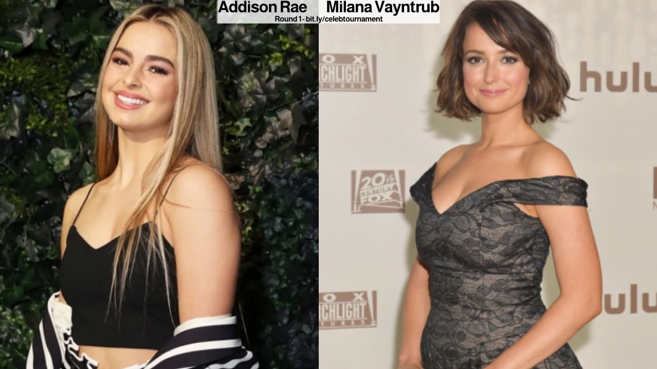Addison Rae vs Milana Vayntrub | Scrolller