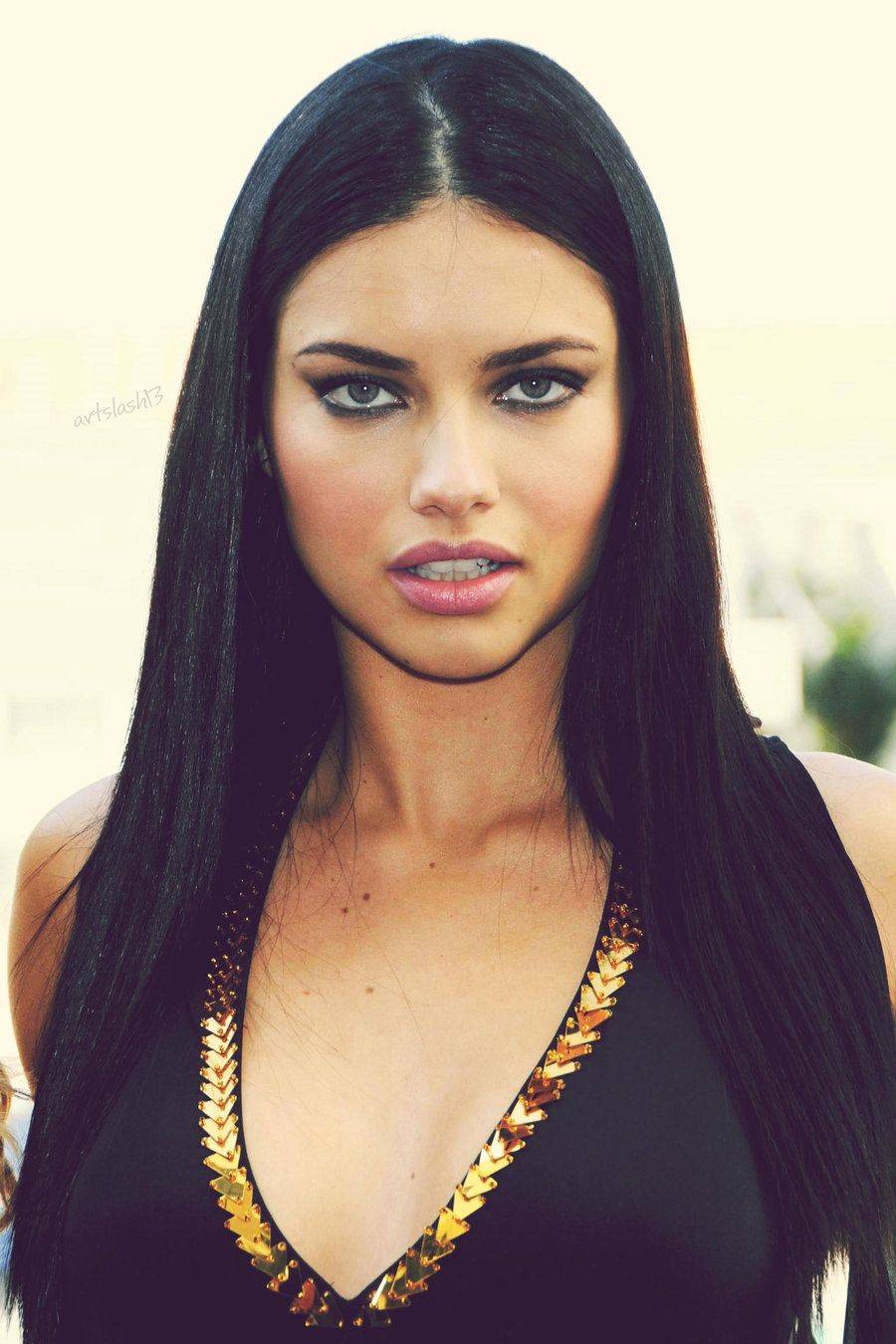 Adriana Lima has a lips made for sucking cock. | Scrolller