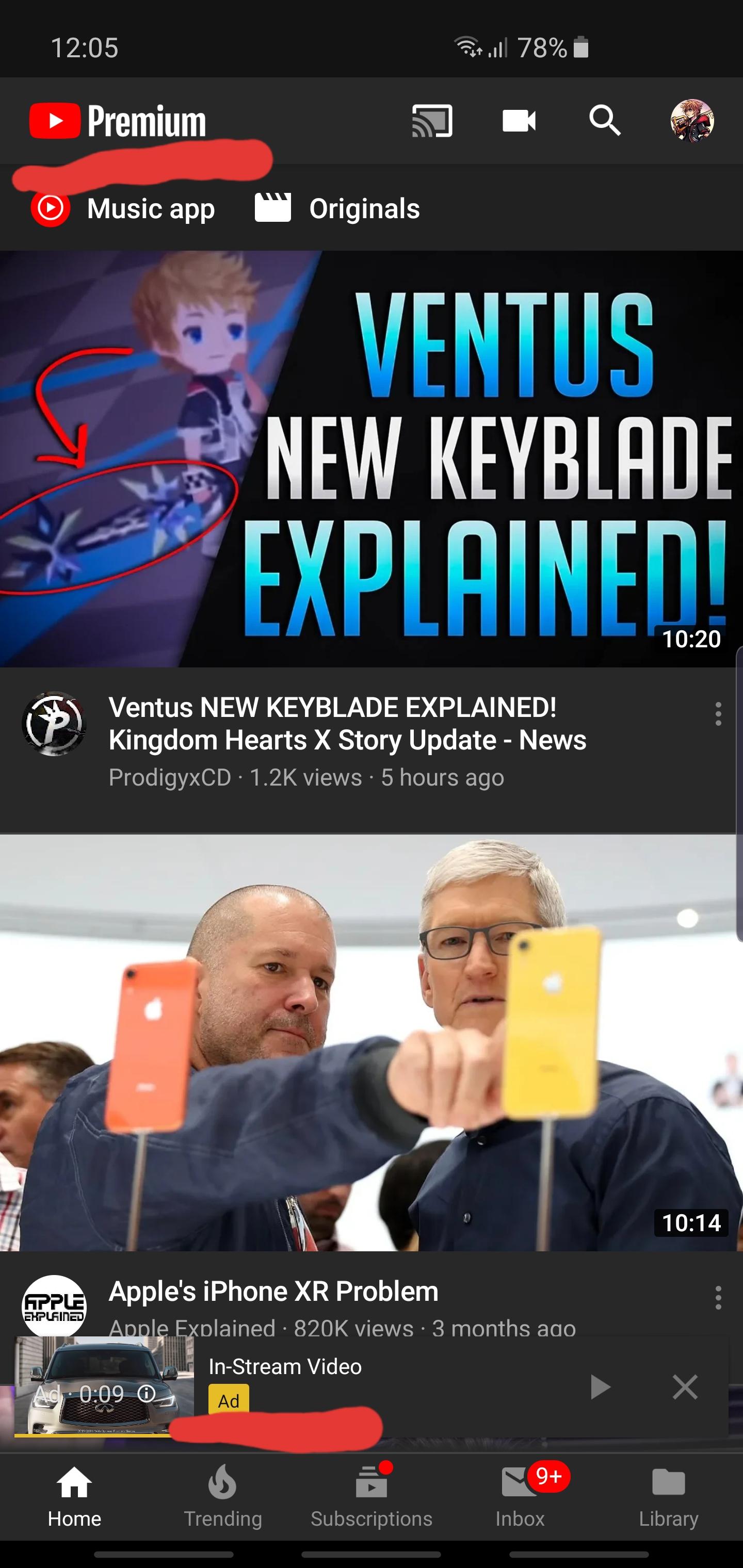 Ads with youtube premium | Scrolller