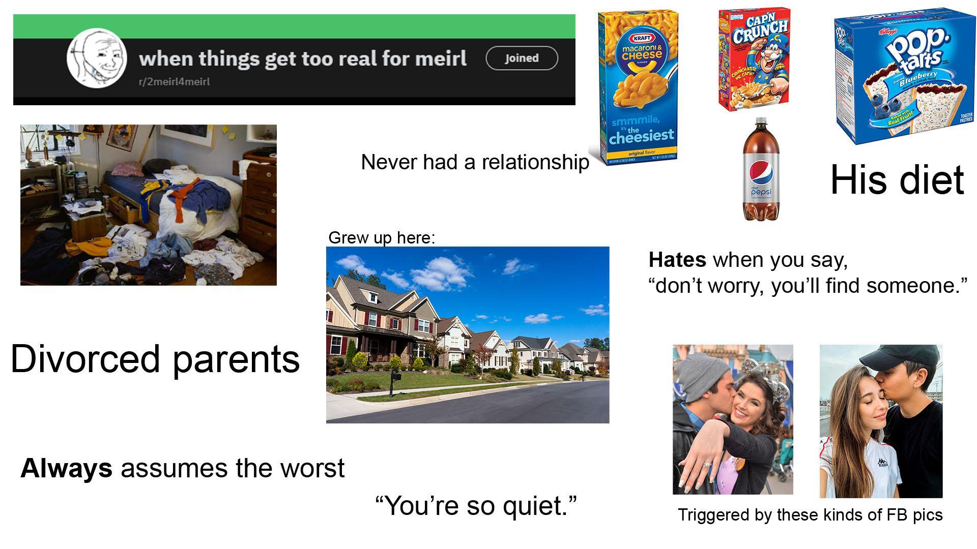 "Adult in mid/late 20s who suffered from childhood emotional neglect" starter pack | Scrolller