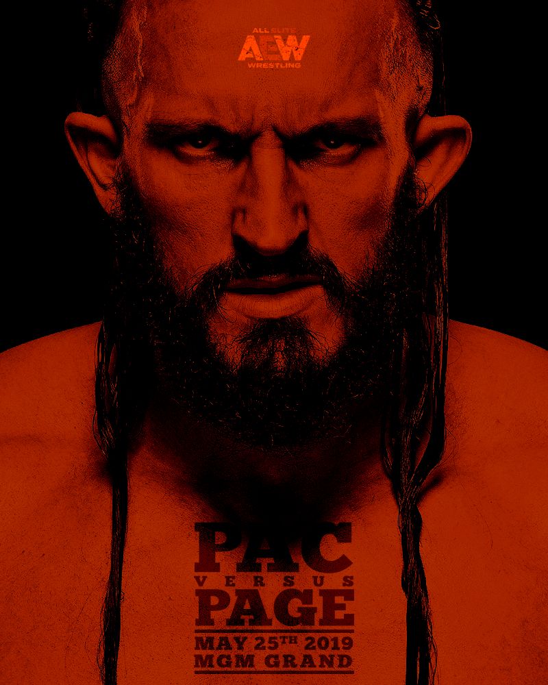 AEW Double Or Nothing: HANGMAN vs. PAGE Fan Made Poster by Me ...
