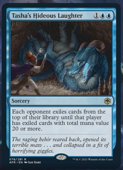 [AFR] Tasha's Hideous Laughter | Scrolller