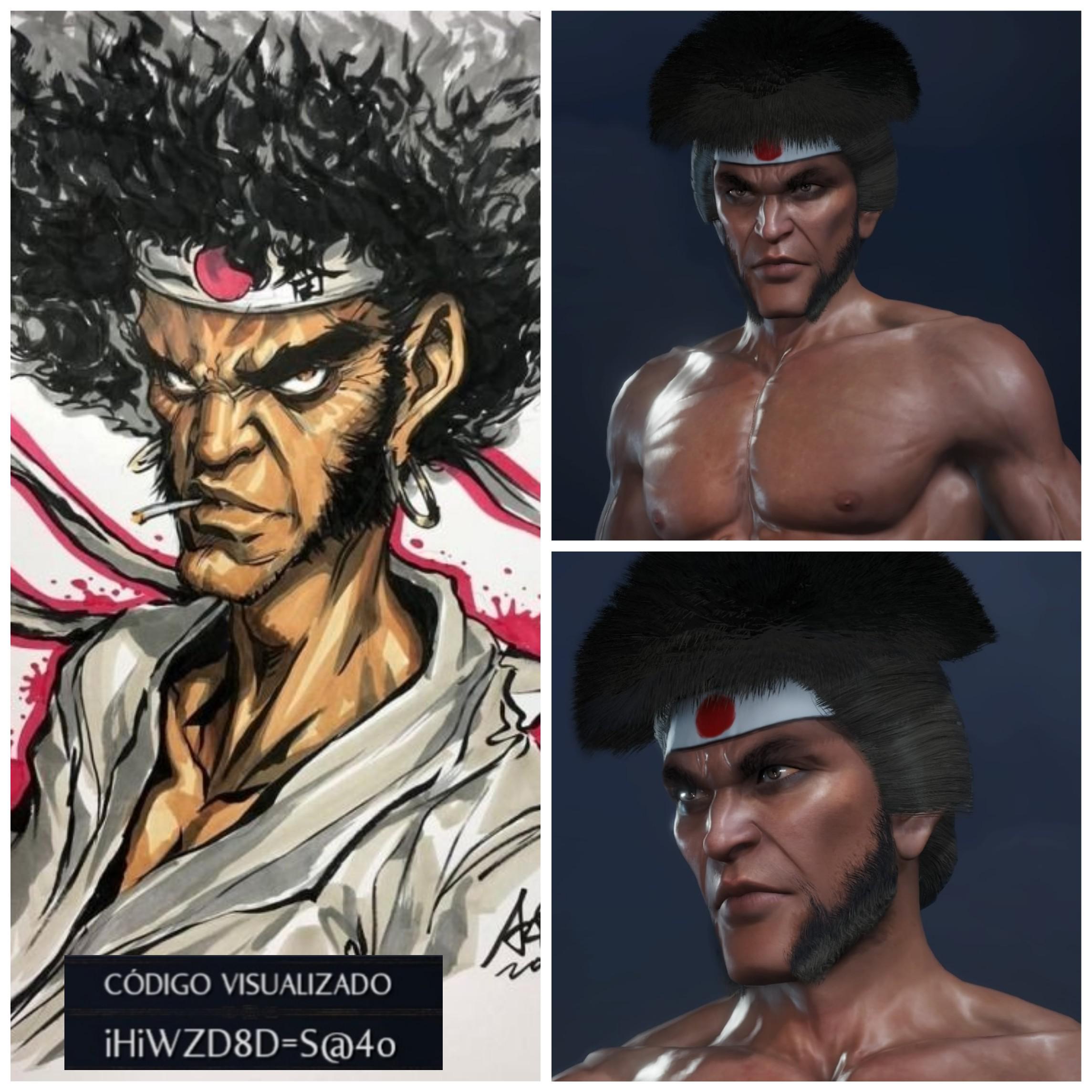 Afro samurai 🤜💥🤛 | Scrolller