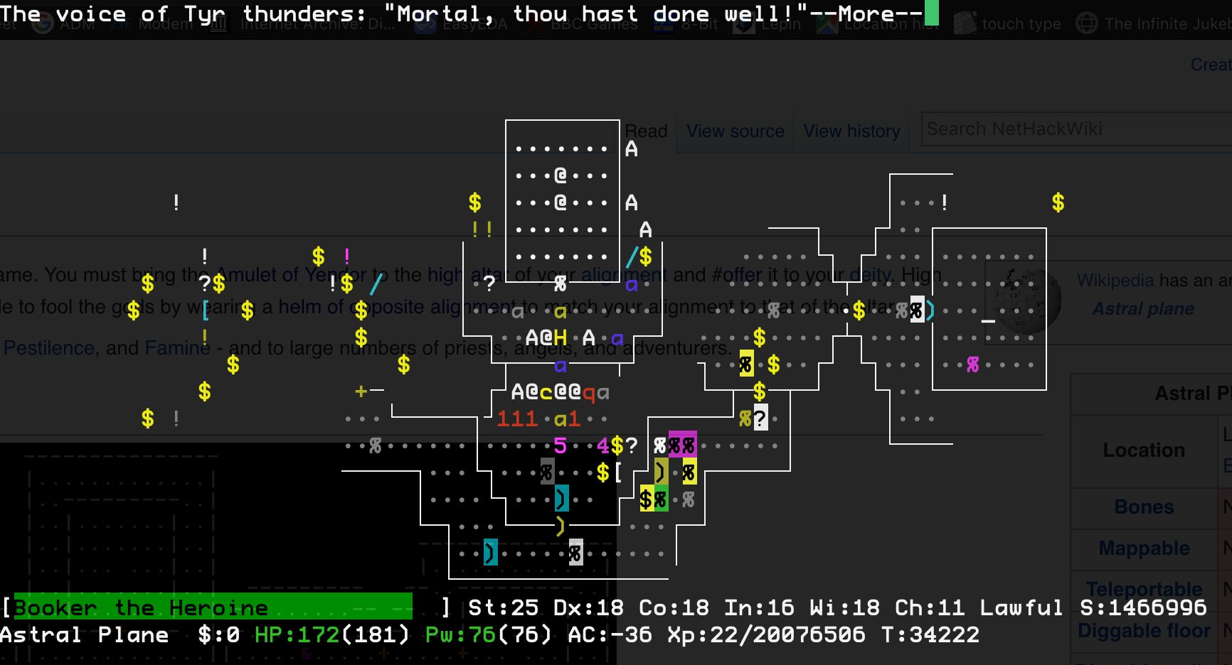 After 25 years of playing NetHack, I finally got my first ascension! | Scrolller
