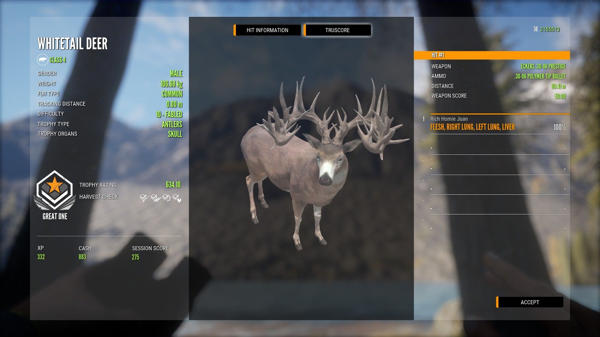 After 3000 whitetail harvest, I finally got him! | Scrolller