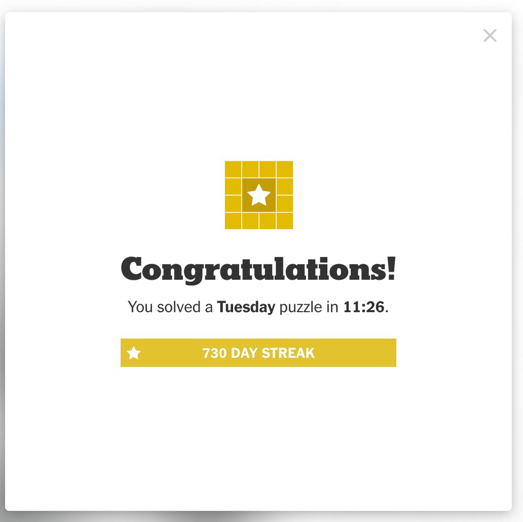 After Five Years of Dedication, I Present My Two Year Streak! | Scrolller
