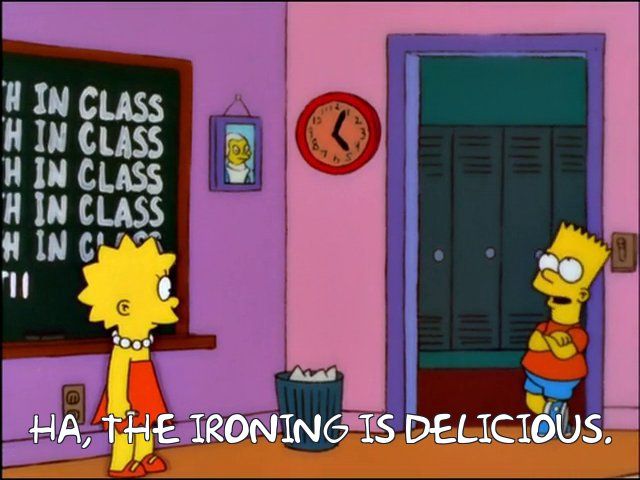 Ah, a new Simpsons episode whose theme is "sometimes the thing you like ages incredibly poorly ...