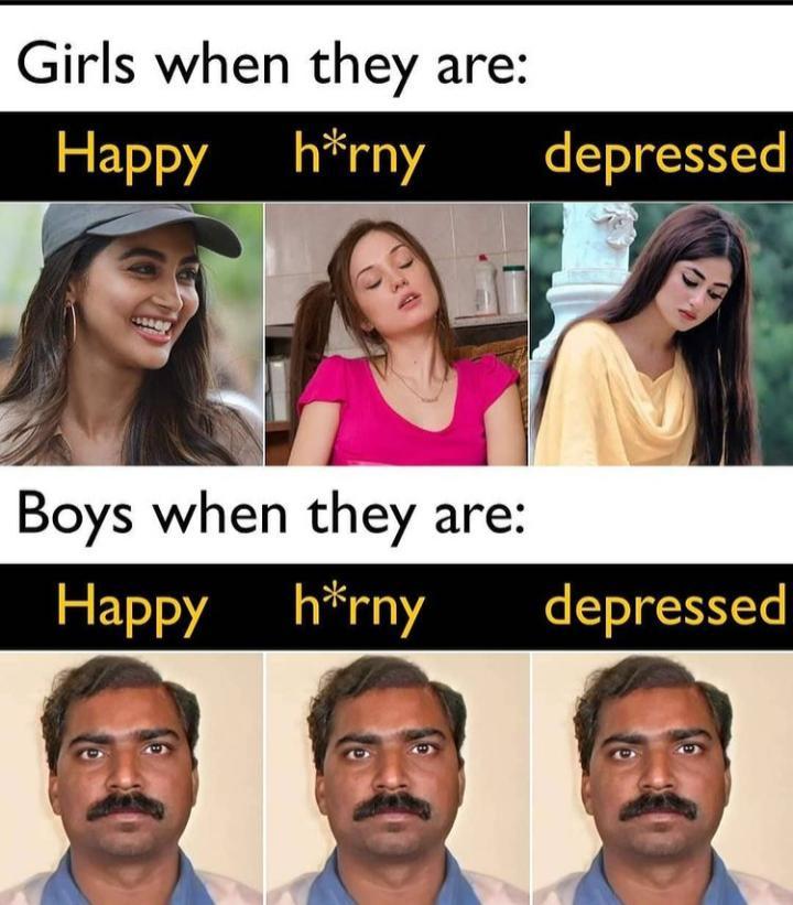 Ah we (men) give so much away with facial expressions... | Scrolller