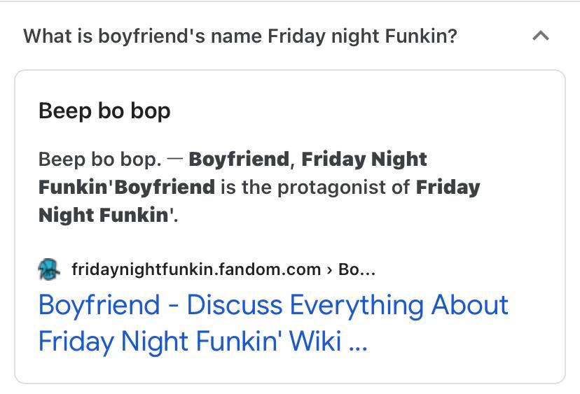 Ah yes beep bo bop what a great name | Scrolller