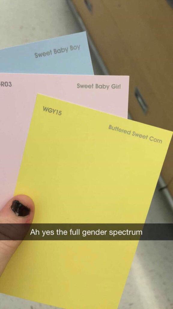 Ah yes, the full gender spectrum | Scrolller