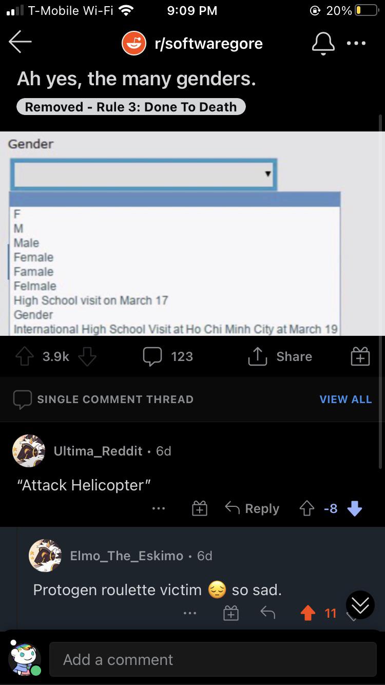 Ah yes, the one joke | Scrolller