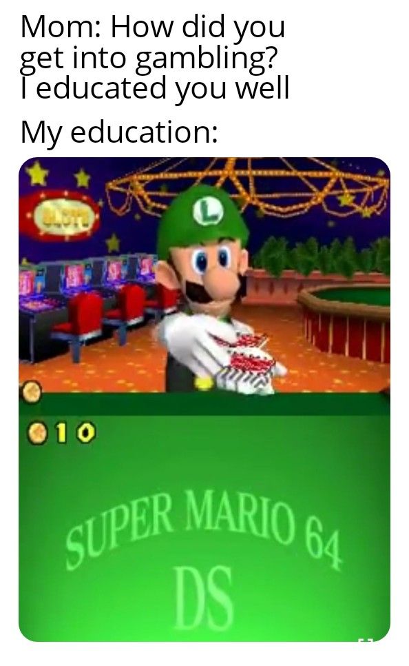 Ah yes, the Super Mario minigames | Scrolller