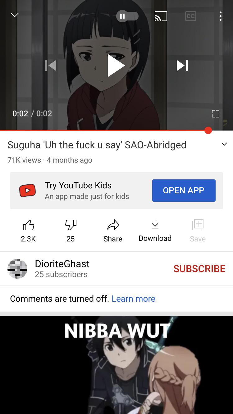 Ah yes youtube as it’s finest | Scrolller