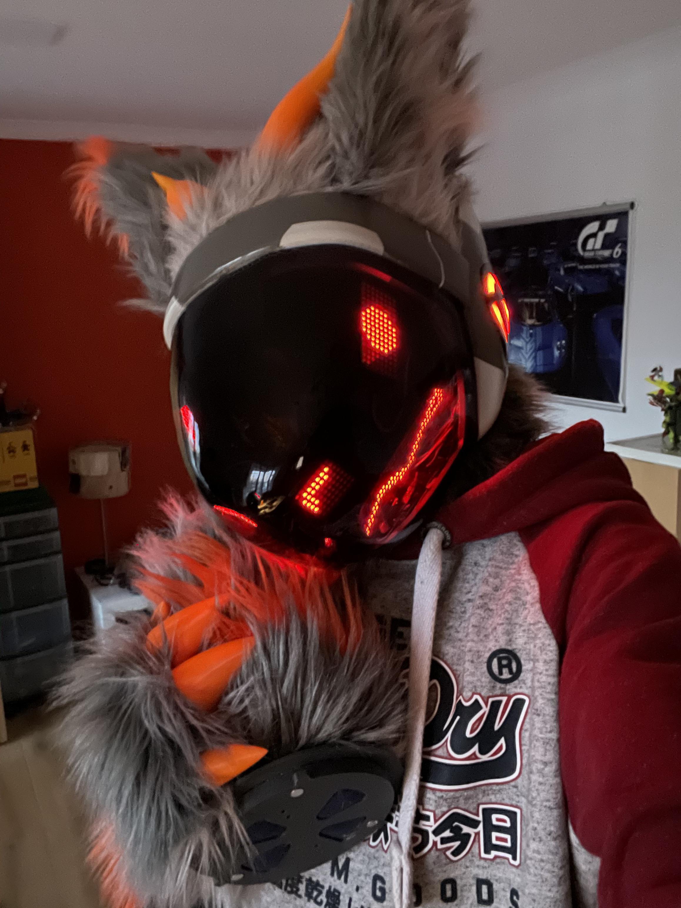 Aiko hugging her own tail owo | Scrolller