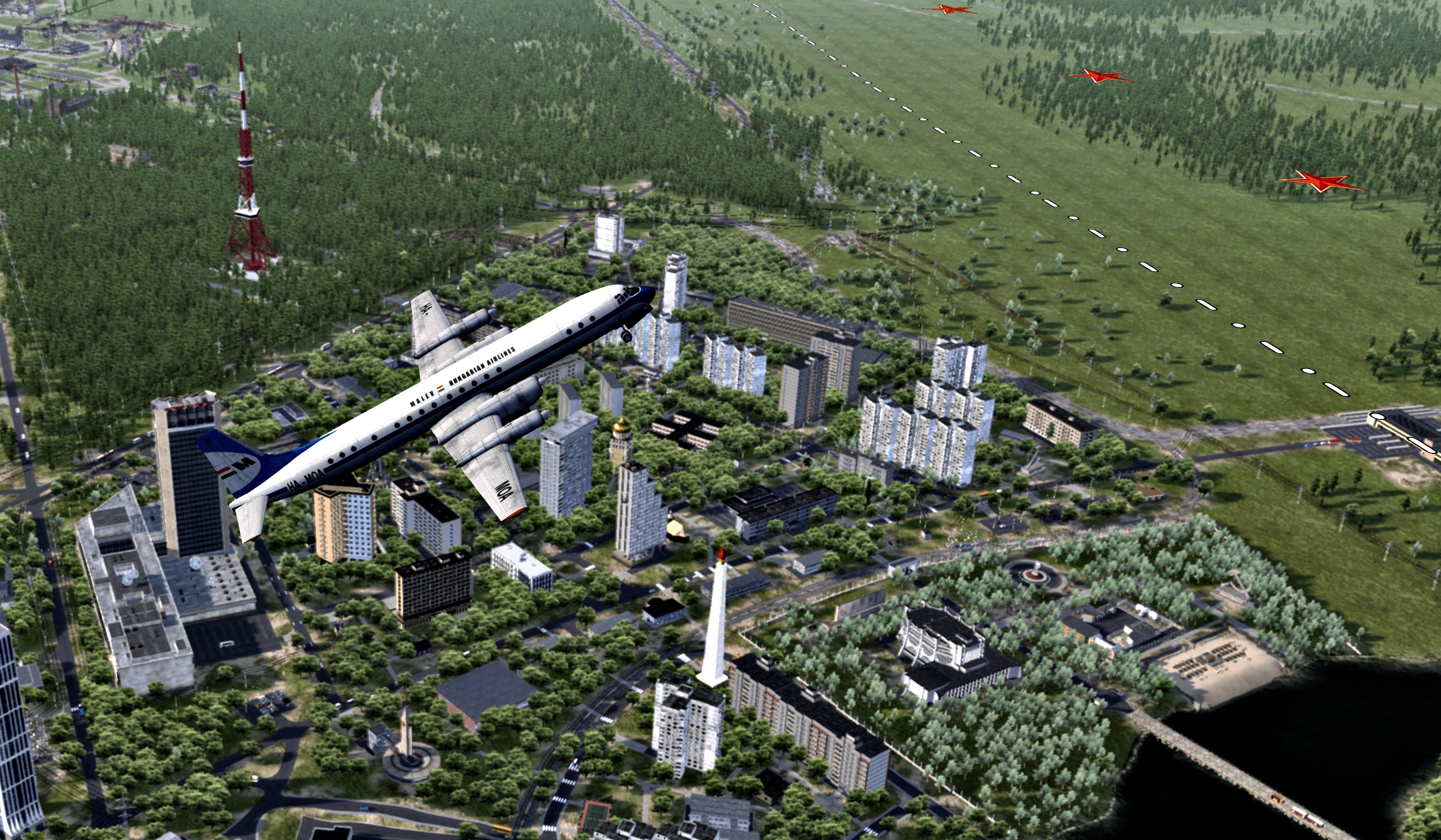 Airplane departing ️ | Scrolller