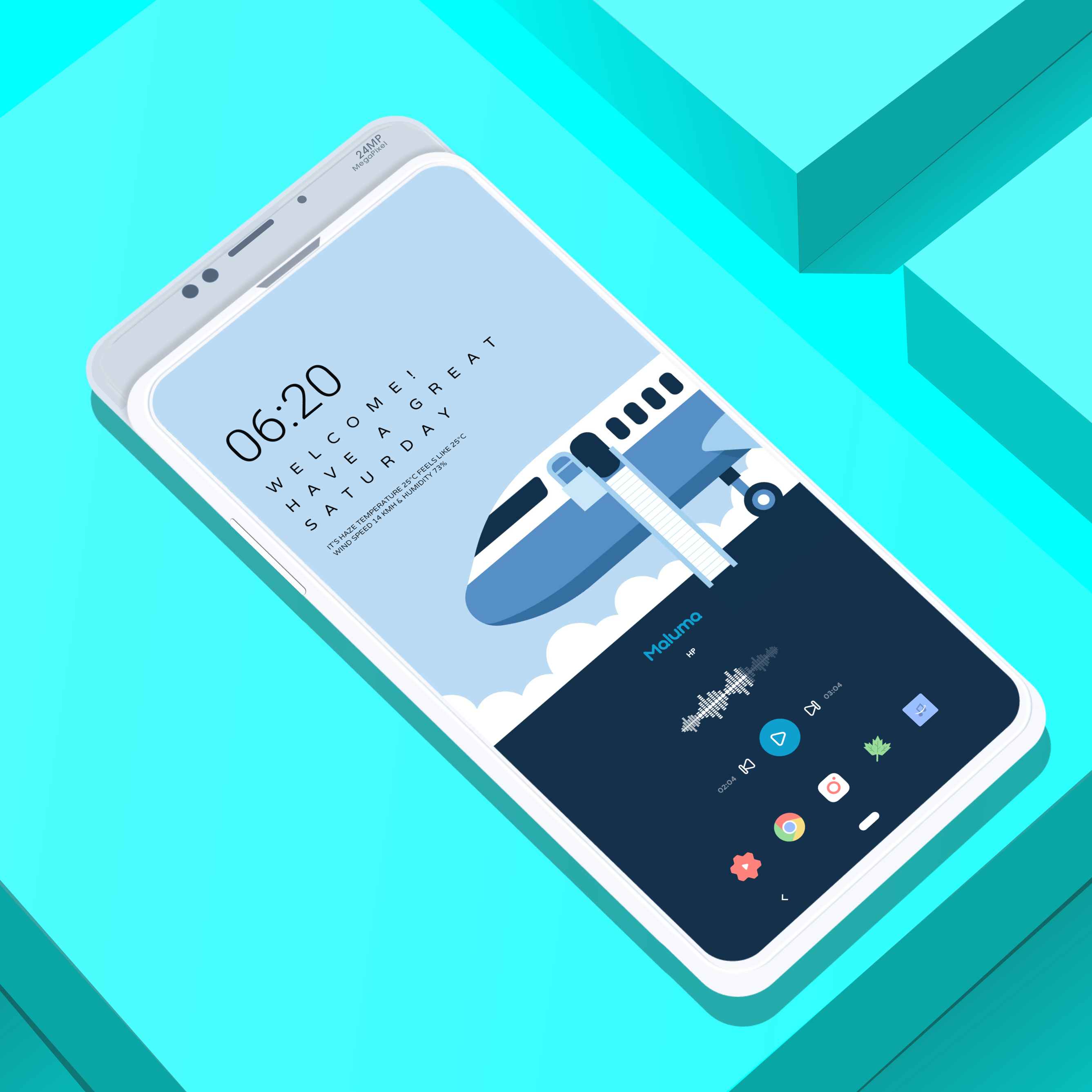 Airplane | Minimal Android Setup | Scrolller