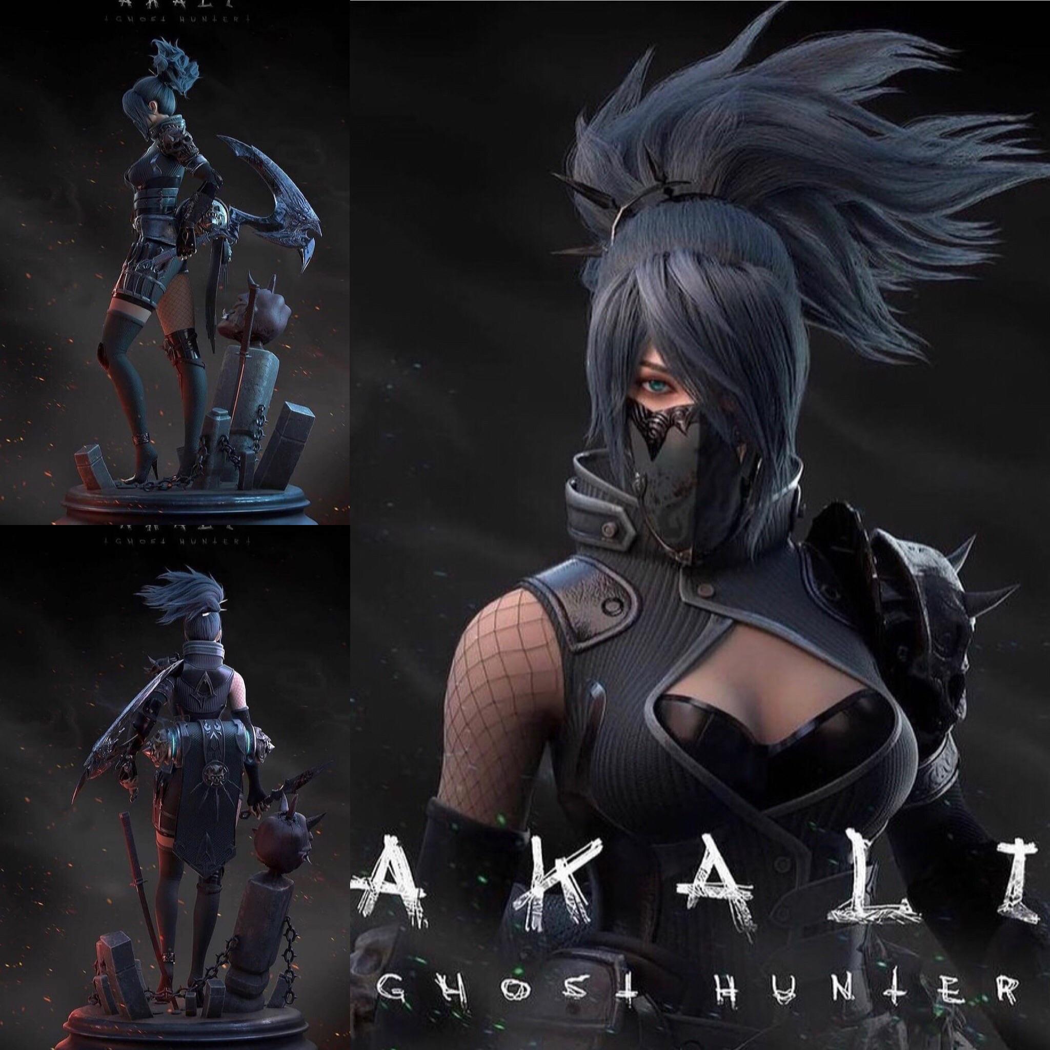 Akali - Ghost hunter, thoughts? 😍 | Scrolller