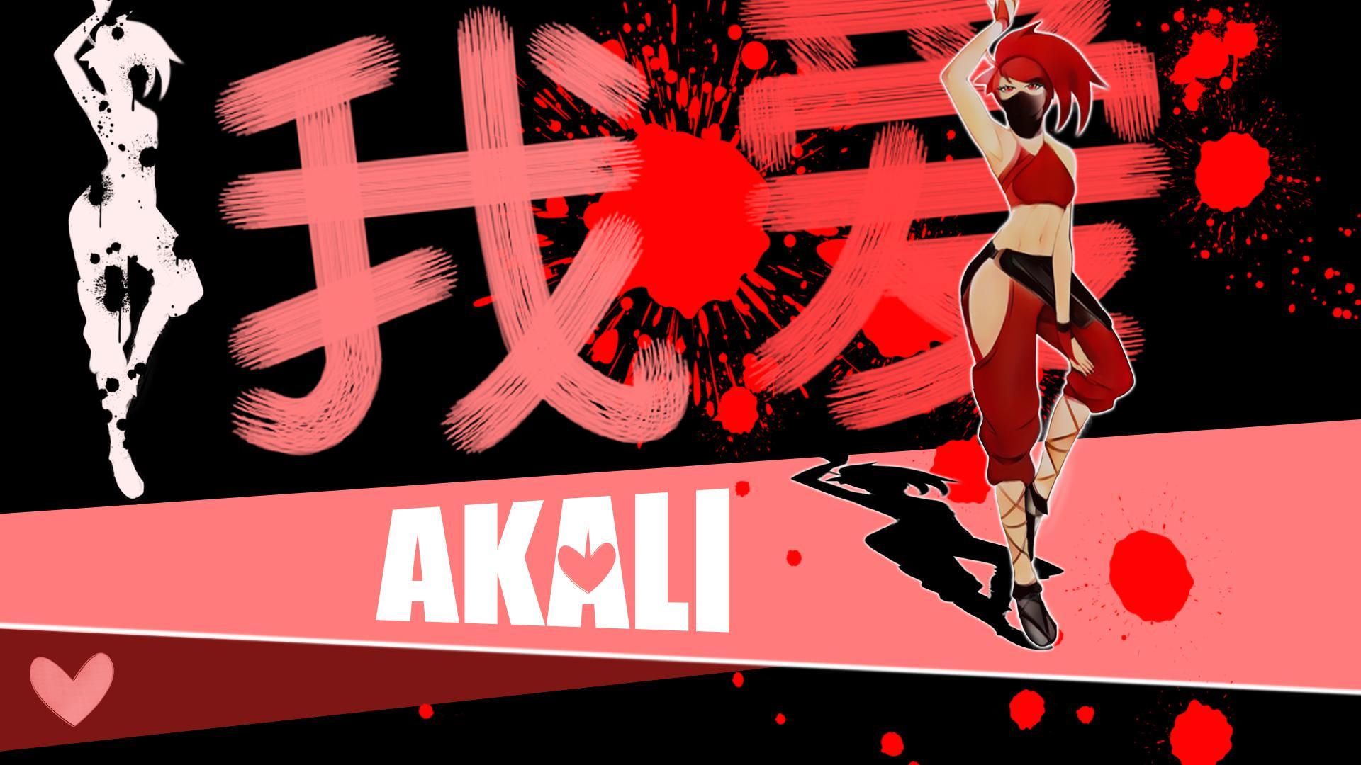 Akali wallpaper I've made based on a u/Hayashidraws drawing | Scrolller