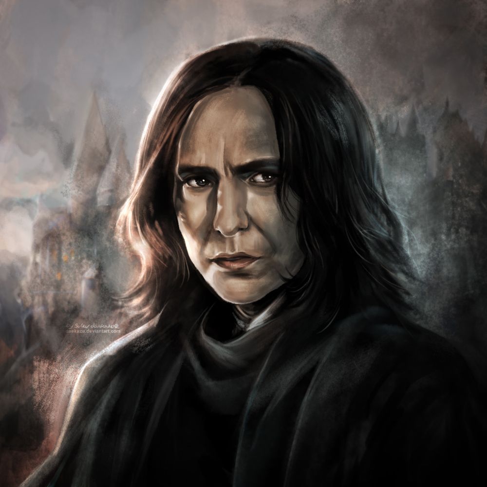 Alan Rickman: Severus Snape by Daniel Kordek | Scrolller