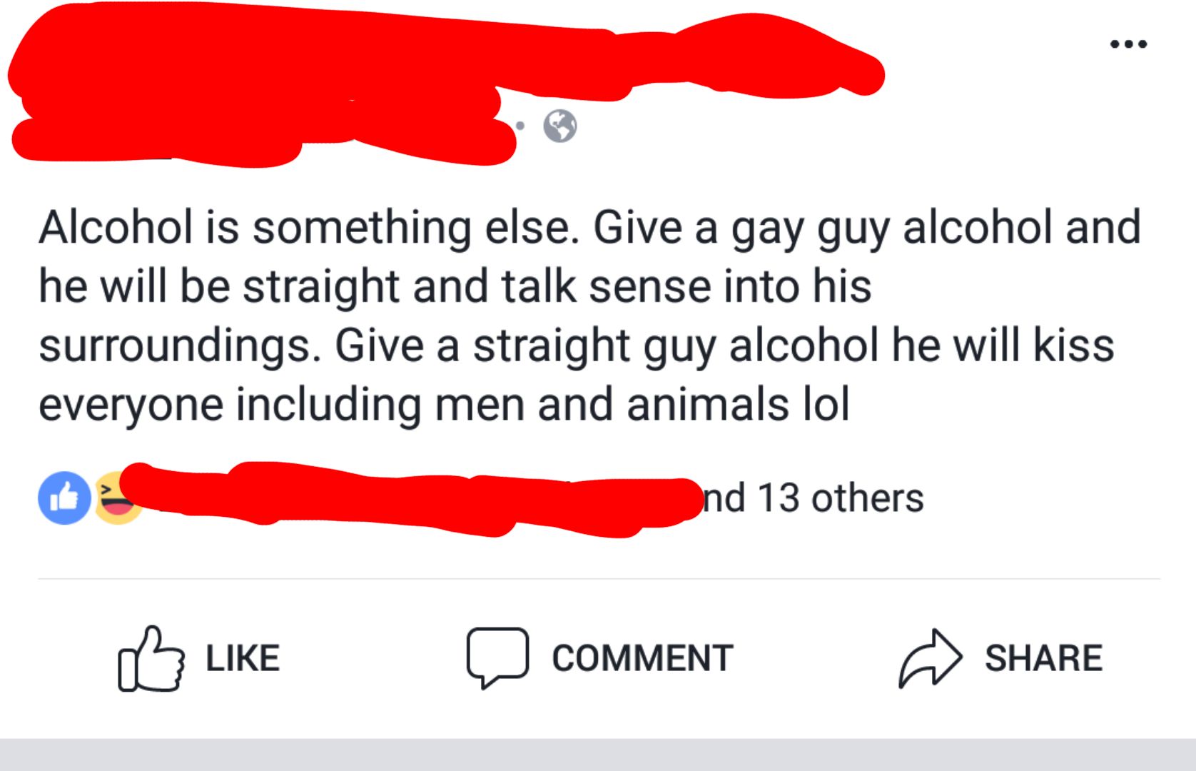 Alcohol is something else... | Scrolller