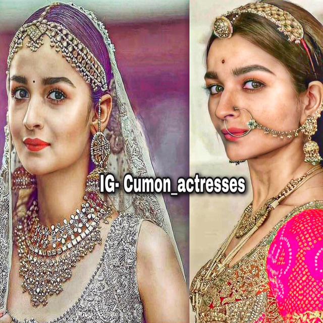 😍Alia Bhatt- wanna fuck her in this Bridal look brutally🤤💦ufff her face👅 | Scrolller