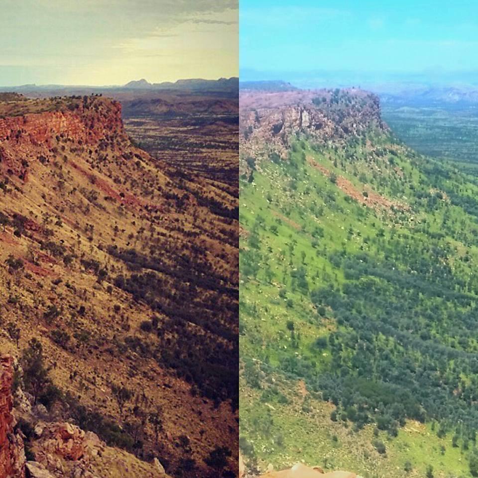 Alice Springs after recent rains. | Scrolller