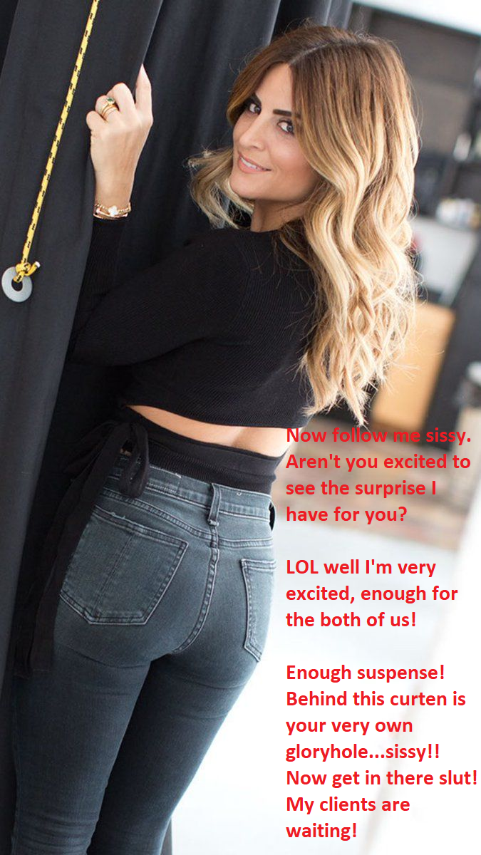 Alison Victoria's Gloryhole Sissy | Scrolller