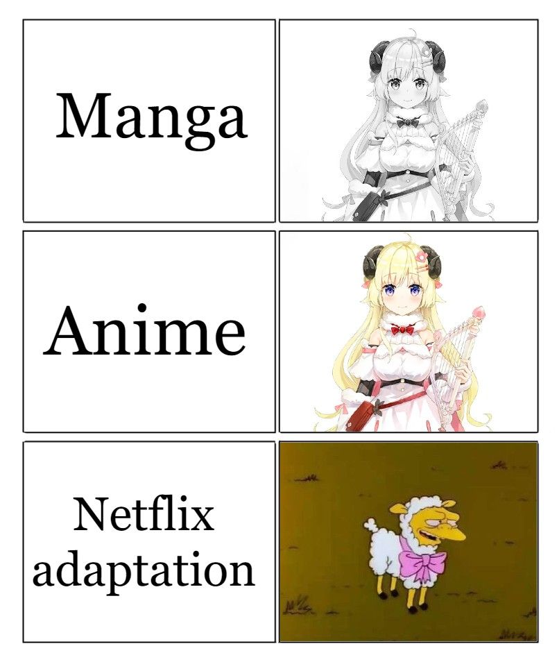 All my homies hate Netflix adaptations. | Scrolller