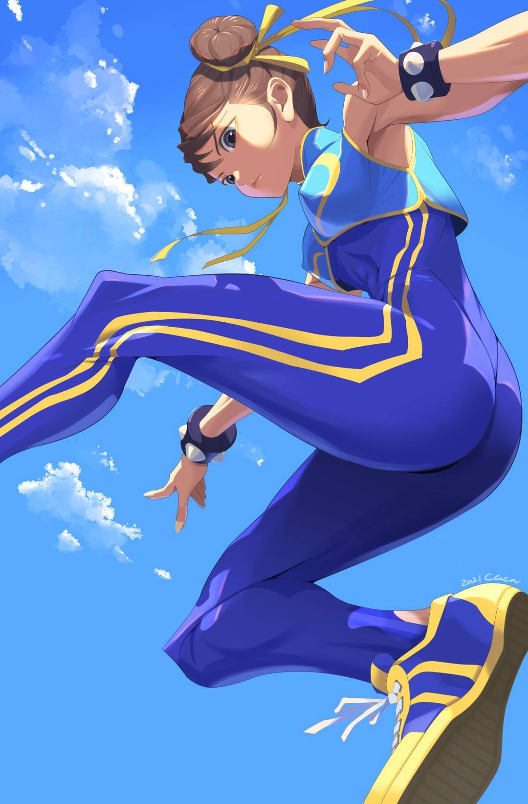 Alpha Chun-Li | Art by Cacn | Scrolller