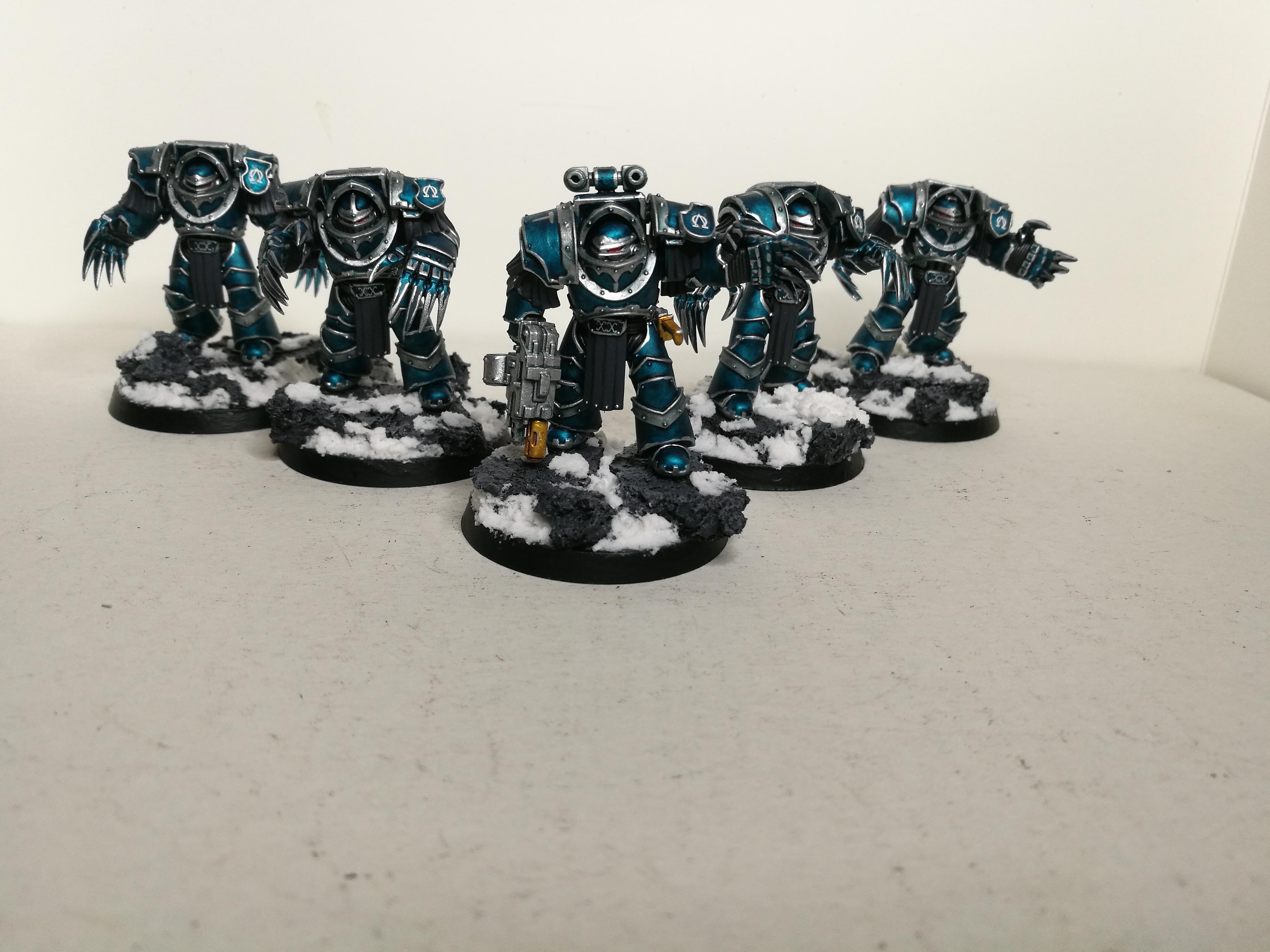Alpha Legion Terminators with Lightning Claws! | Scrolller