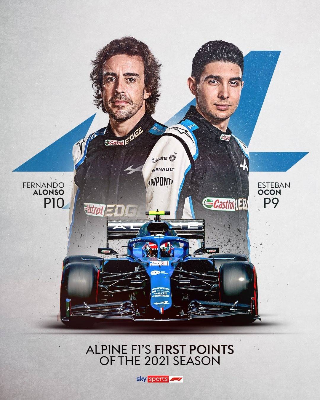 Alpine F1's first double points of the season | Scrolller