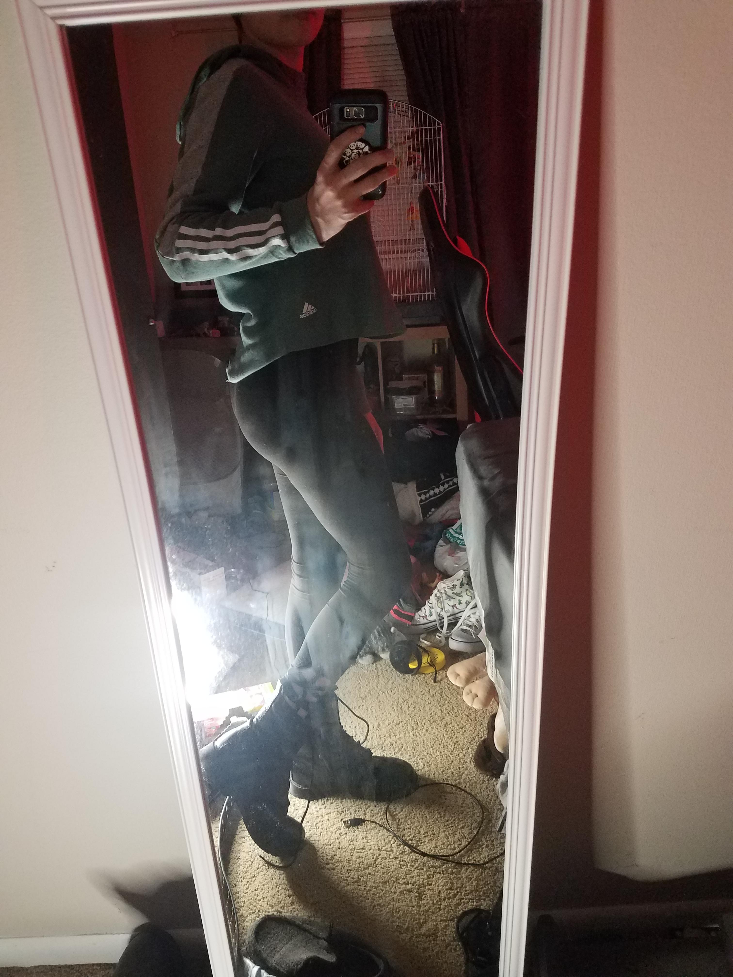 alright im back for round 2. heres a more athletic outfit! again i am 19 so please dont strike ...