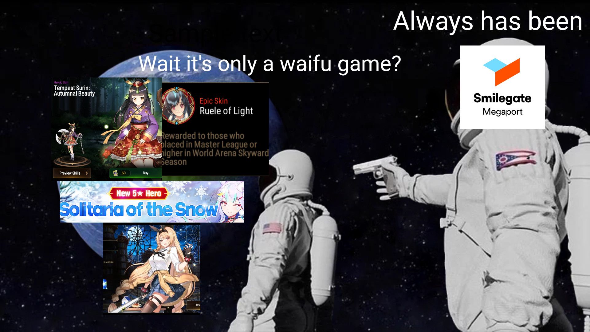 Always has been. | Scrolller