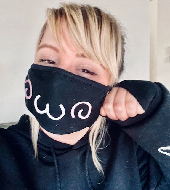 Am I cute in my uwu mask? owo | Scrolller