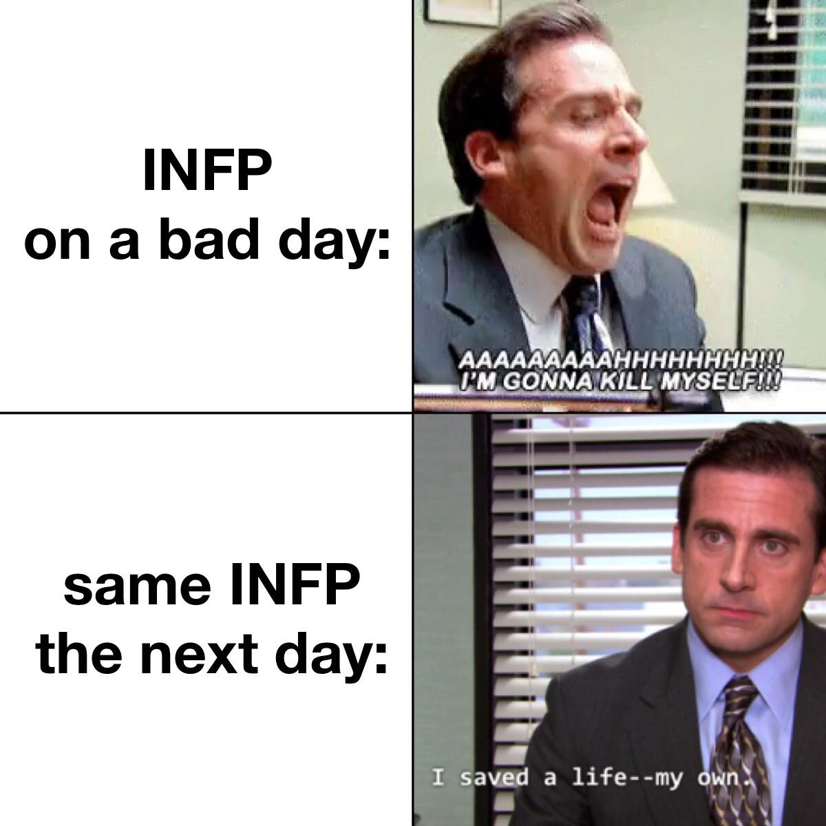 am INFP. can confirm | Scrolller