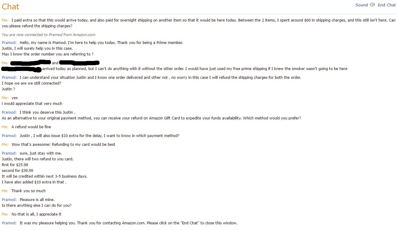 Amazing Amazon support! | Scrolller