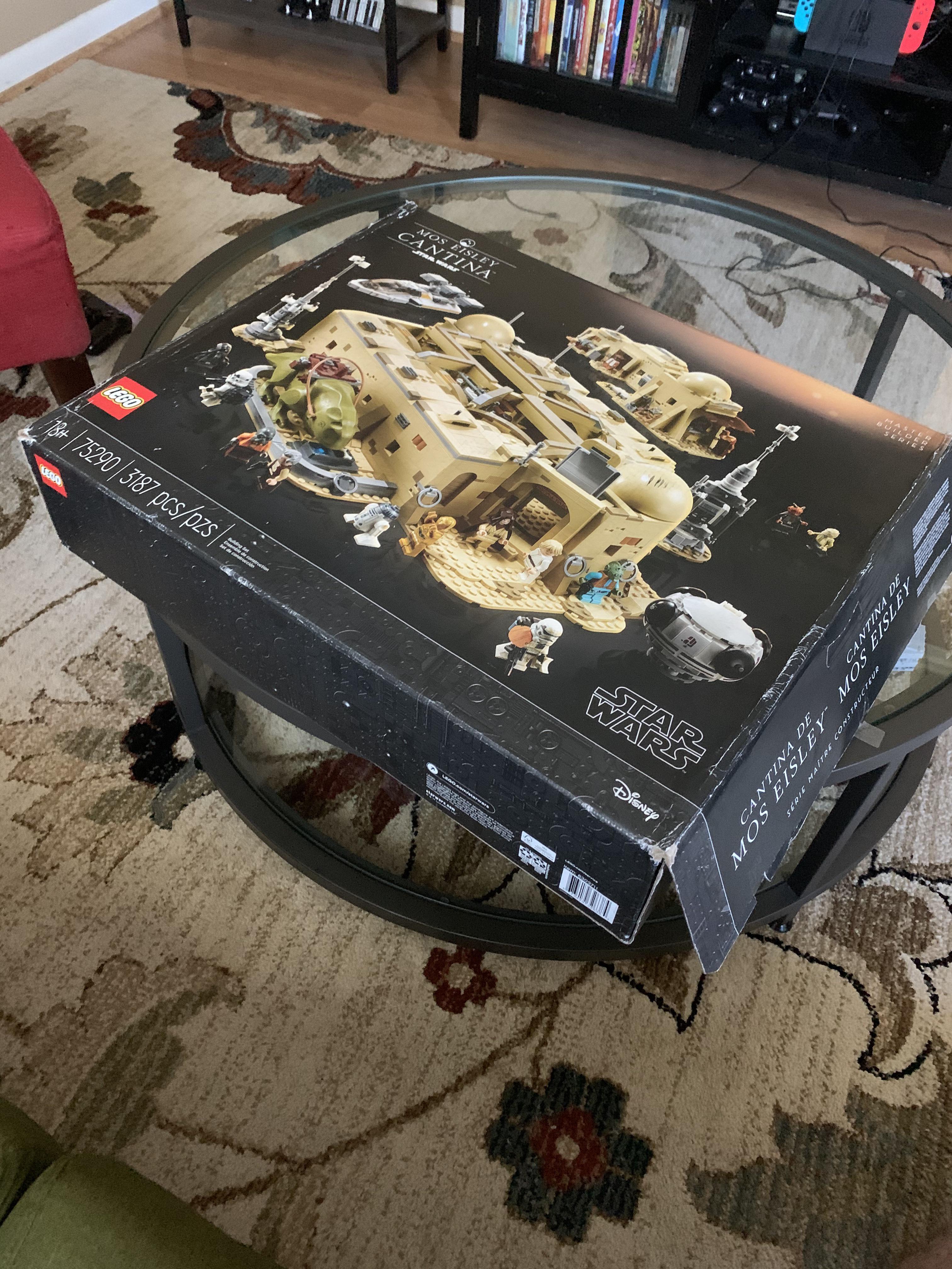 Amazon with the quality packaging, box is water damaged and falling apart in corners, box was ...