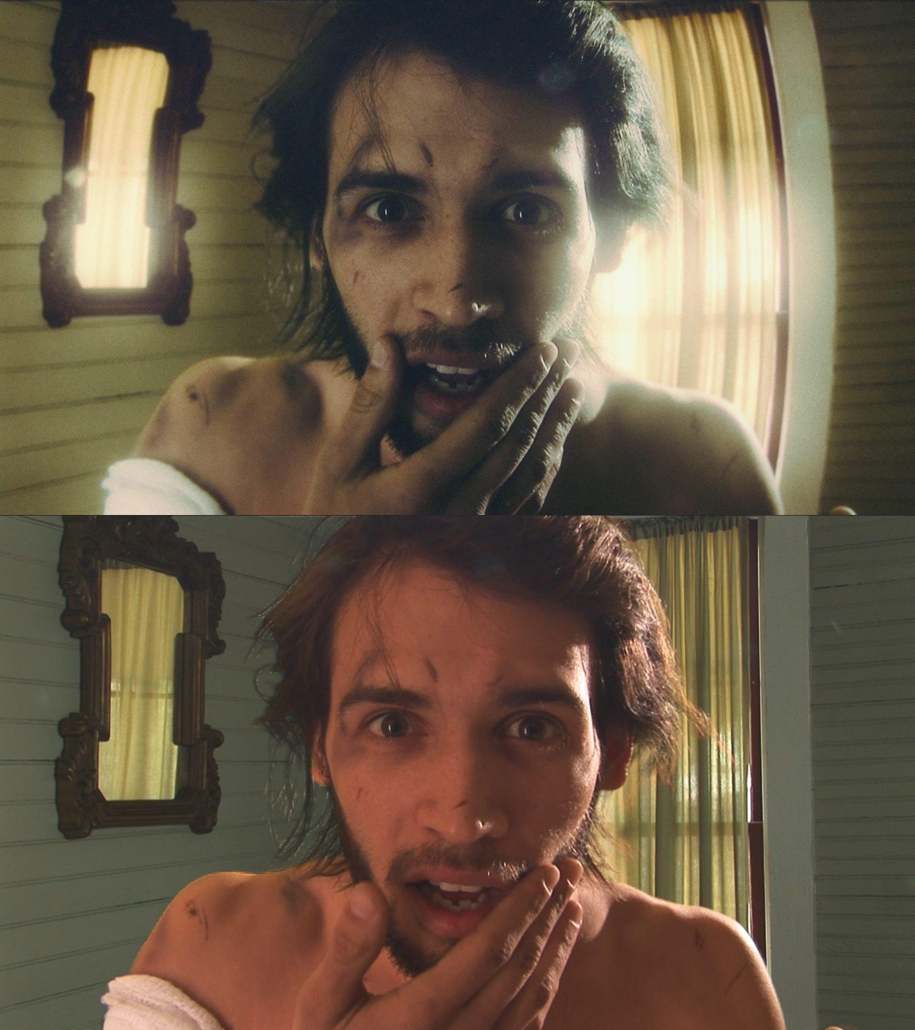 Ambitious color grading for a microbudget indie film (top is “after”) | Scrolller
