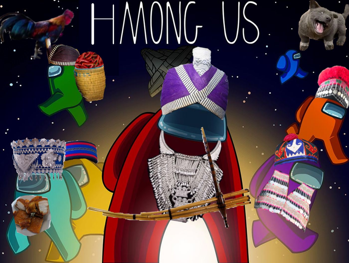 Among us but make it hmong | Scrolller