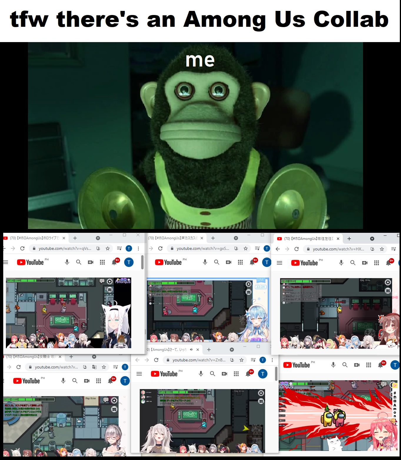 Among Us collab mood | Scrolller