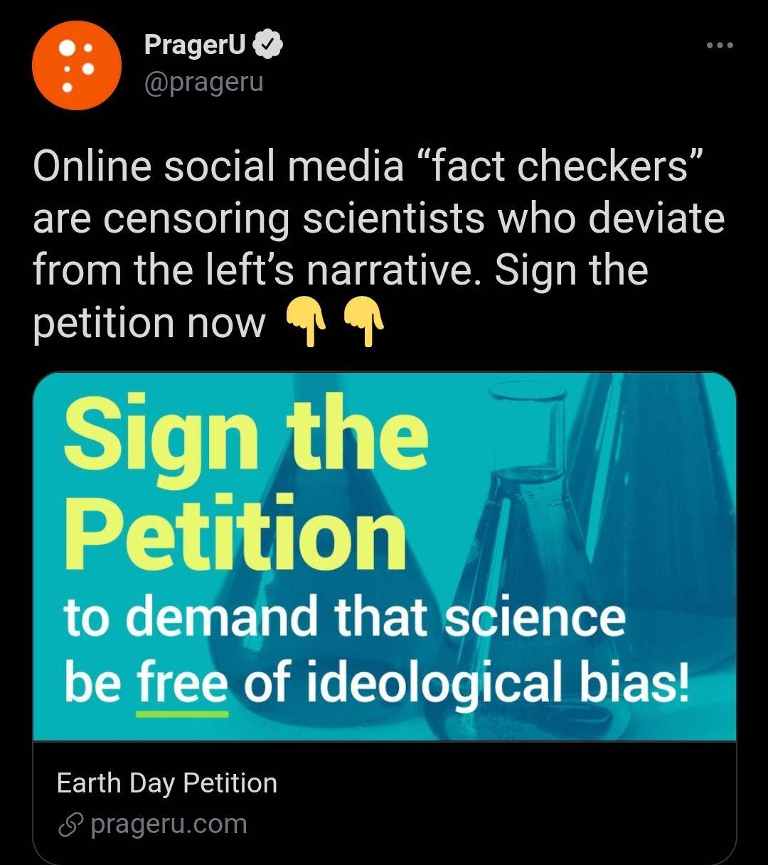 An absurd bit of irony from PragerU | Scrolller