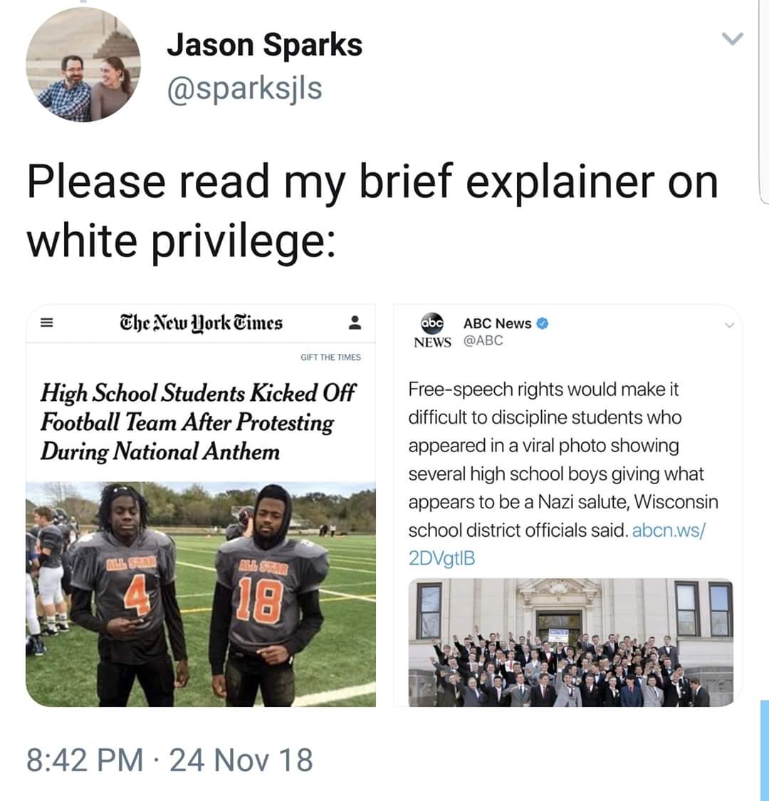 An Explainer on White Privilege | Scrolller