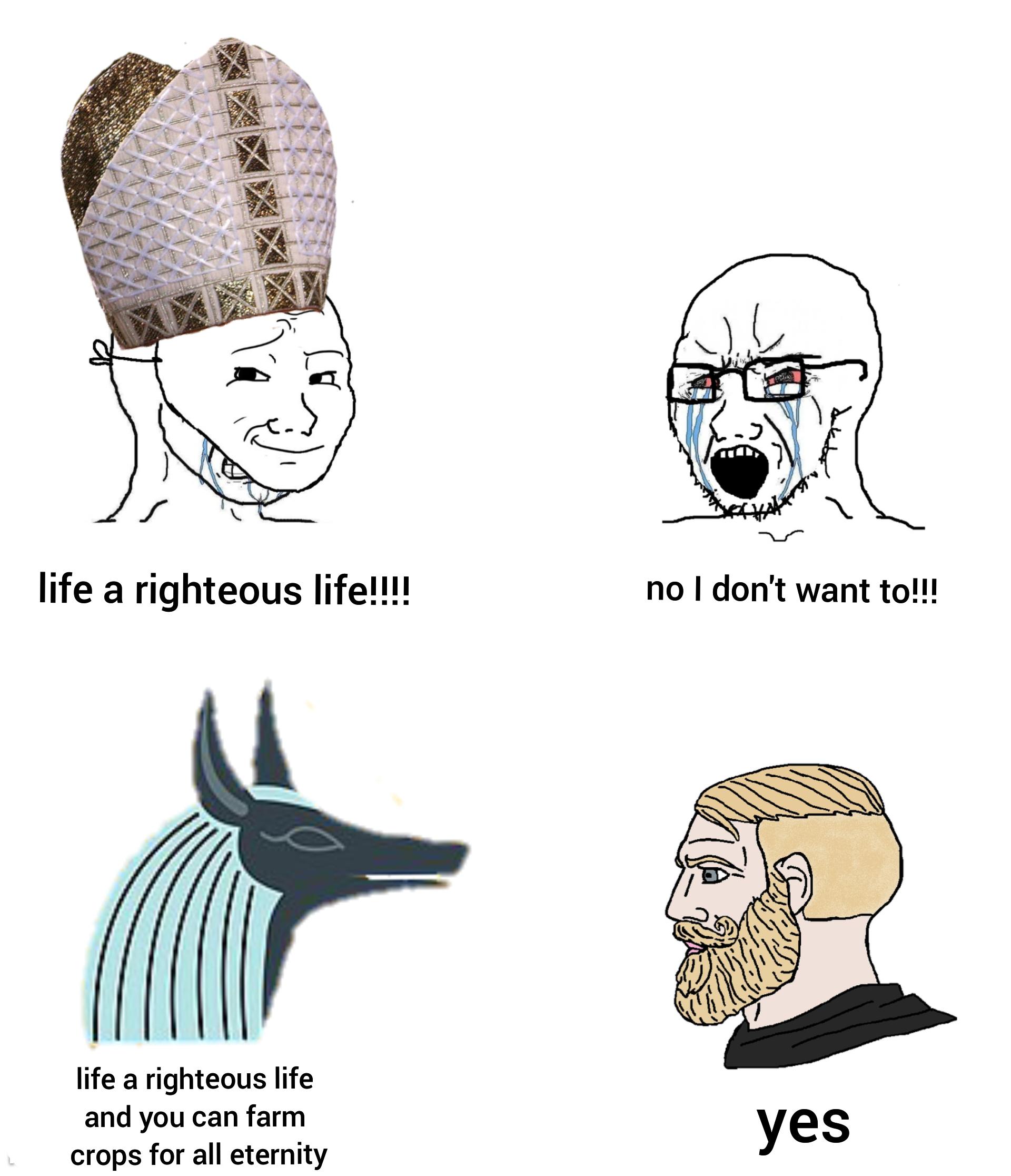 ancient egypt vs modern religion | Scrolller