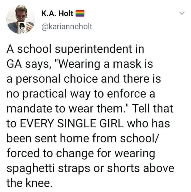 And "inappropriate hairstyles" | Scrolller