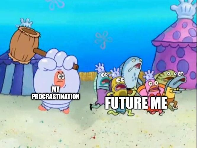 and my procrastination won. | Scrolller