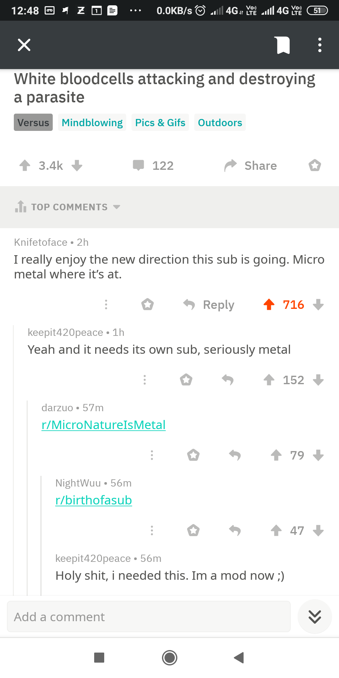 And This is How r/MircroNatureIsMetal was born... | Scrolller