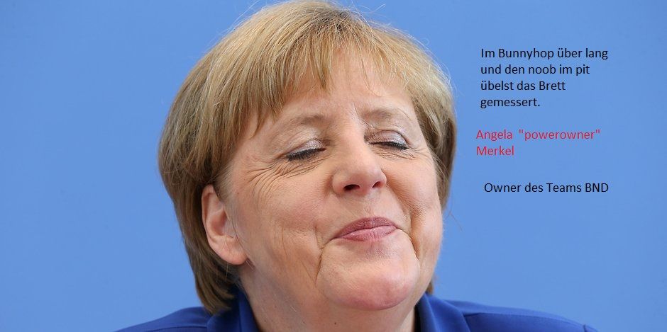 Angela "powerowner" Merkel | Scrolller