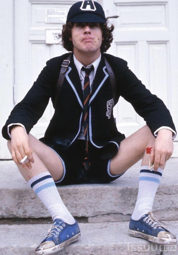 Angus Young, 1976 | Scrolller