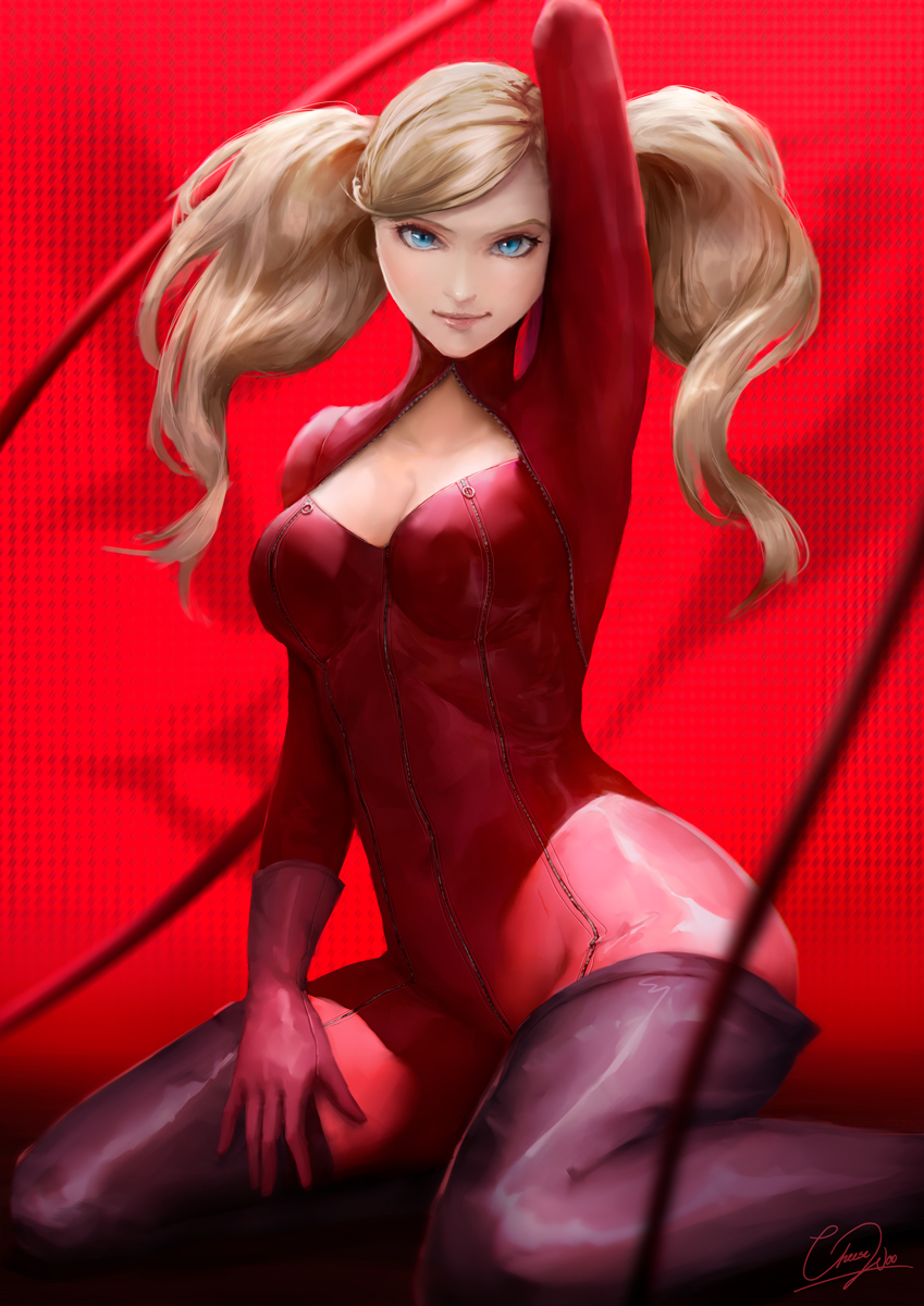 Ann Signature Red Bodysuit (Isaac Liew) [Persona] | Scrolller